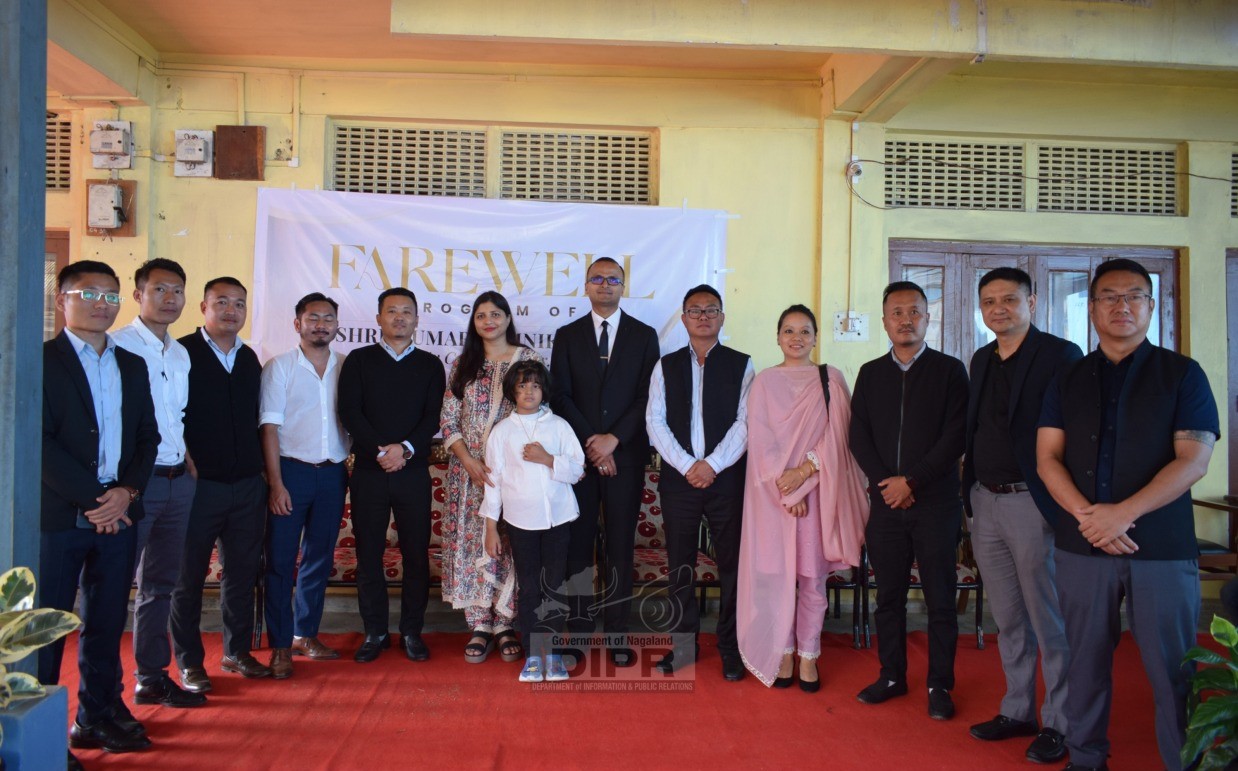 FAREWELL PROGRAM FOR OUTGOING DEPUTY COMMISSIONER PHEK | DIPR Nagaland-Department of Information ...